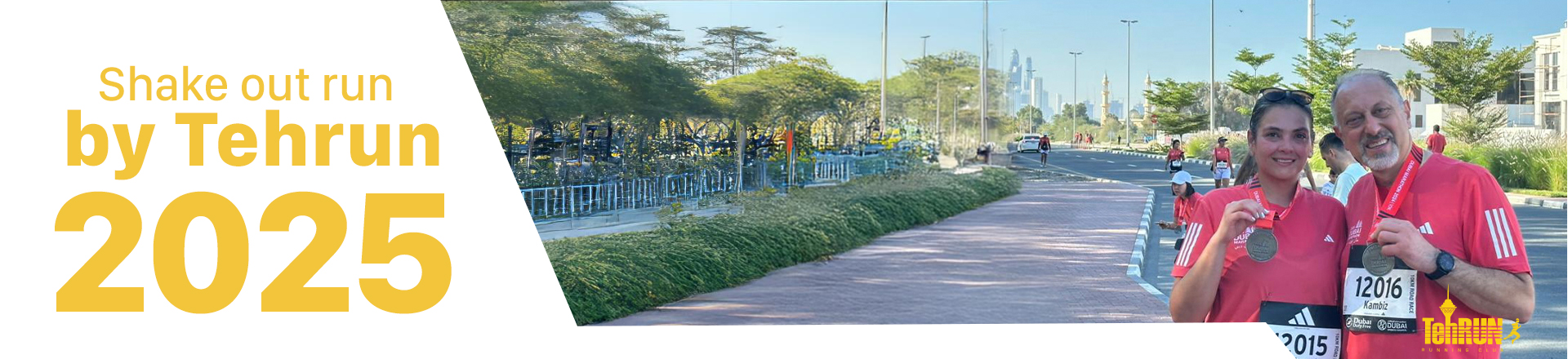 Shake out run by Tehrun